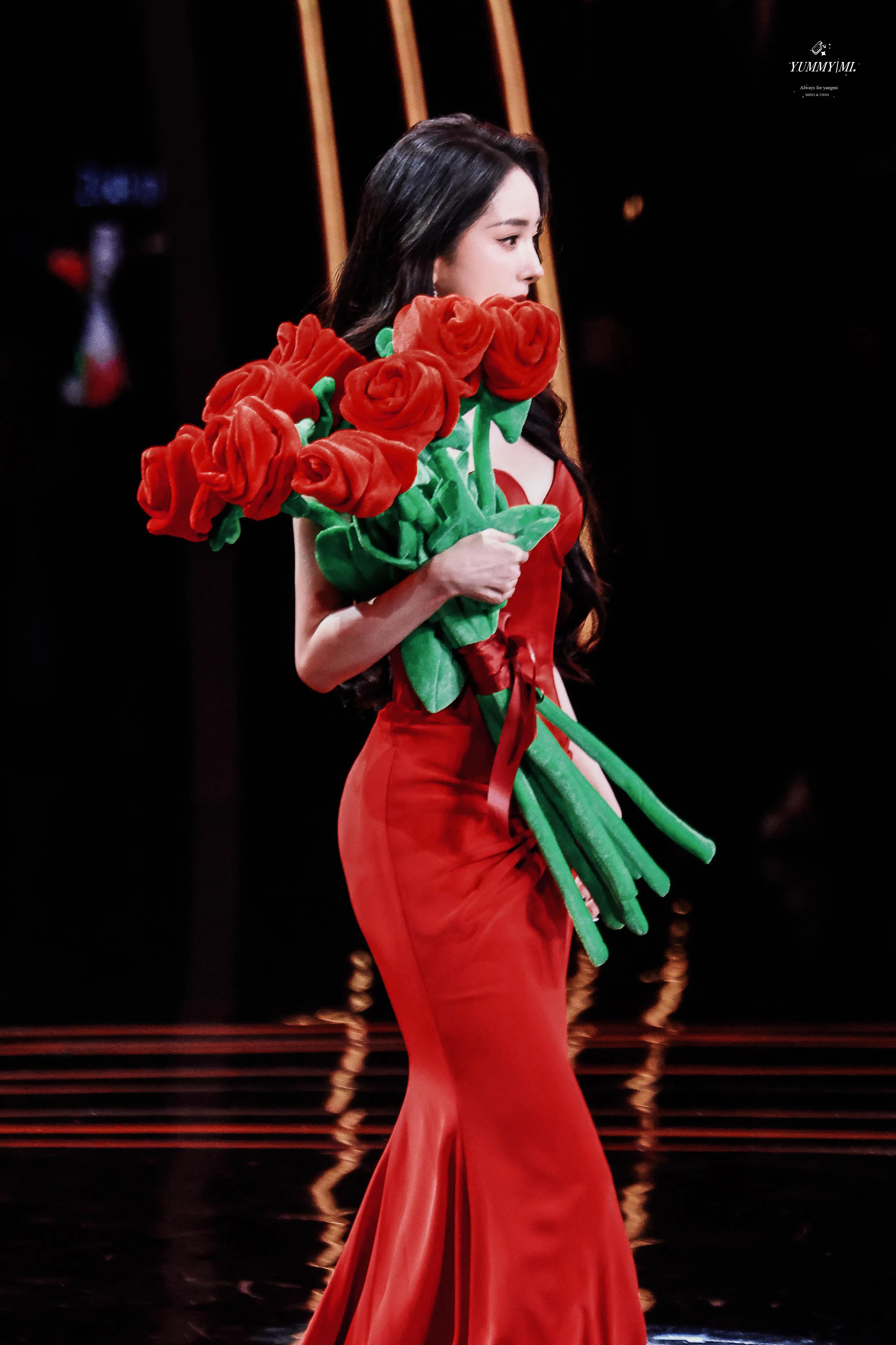 A Red Rose Escaped from the Thorns - Yang Mi - iNEWS