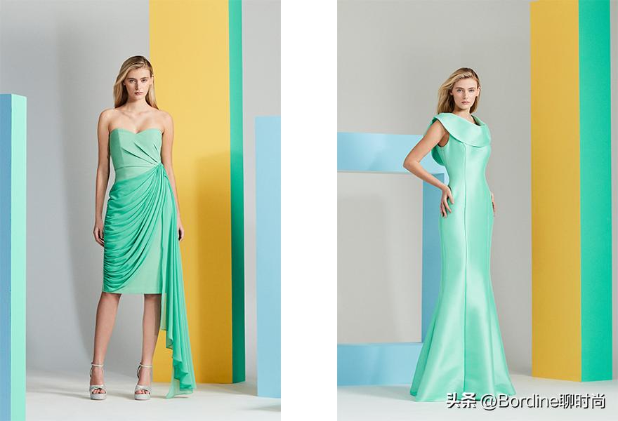 Badgley Mischka 2023 early autumn series, fresh and elegant, with ...