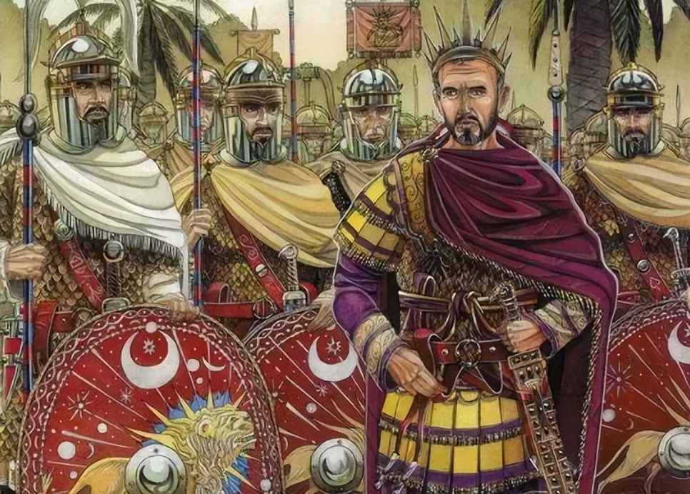 What kind of challenges did the Roman army face in the battle in 378 ...