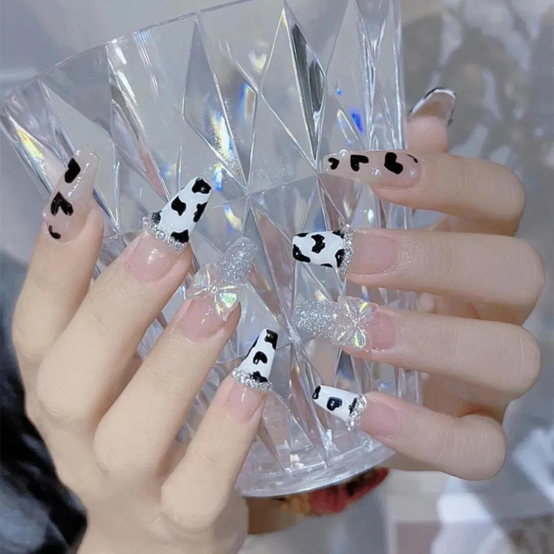 Super eye-catching sweet and cool manicure application for battle - iNEWS