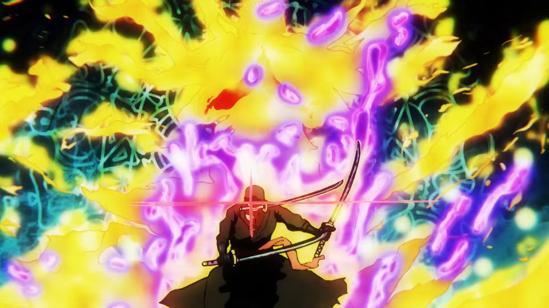 Episode 1027: Zoro's Battle to Conquer God!Nine Swords Streams hit ...