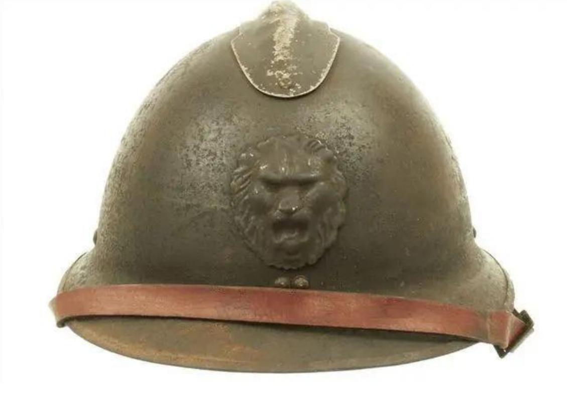 A steel helmet can't stop bullets, and a single shot can hit a big hole ...