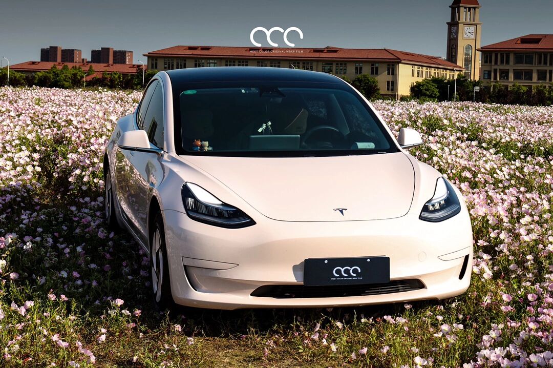 Tesla diffuse color change film Sanyu powder is the most free ink ...