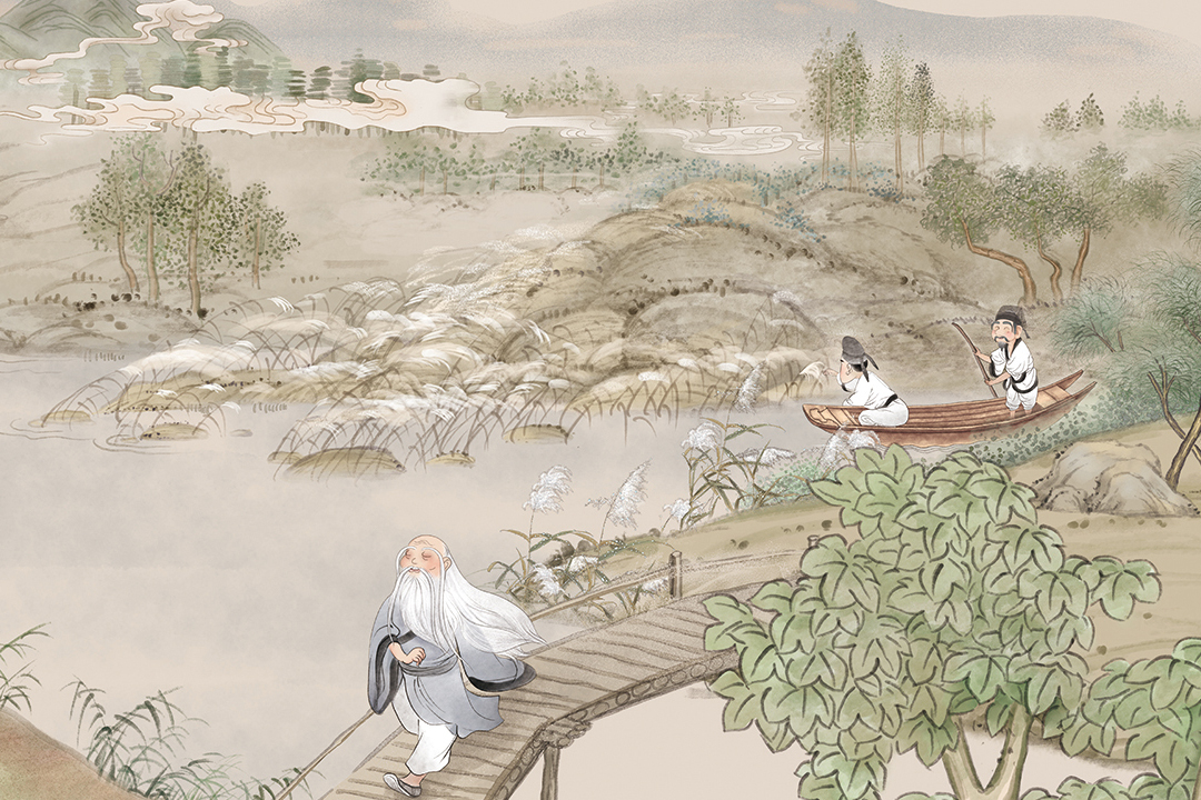 5 Tang Poems with the last sentence of conferring the gods, each ...