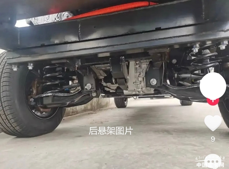 Front and rear independent suspension BYD pickup chassis details ...