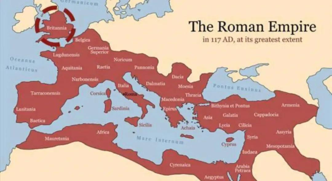 The scene before the decline of the empire, comparing ancient Rome and ...