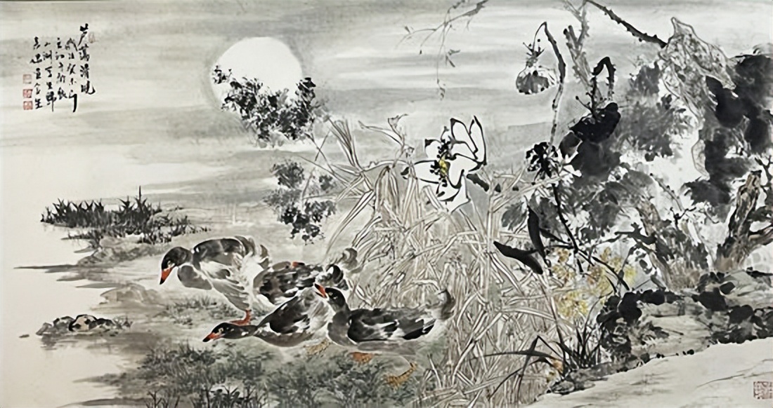 Painter Li Chuanpu - all birds and flowers are in the painting - iNEWS