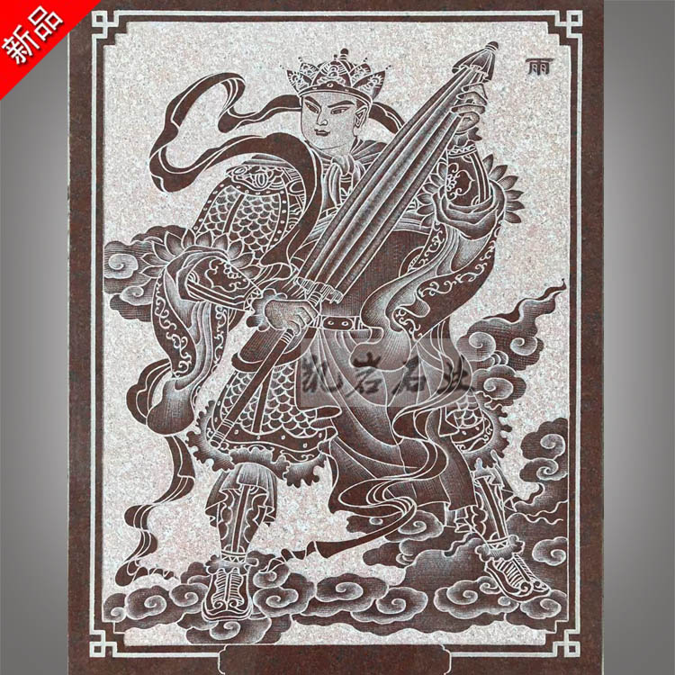Stone carving line carving#Character stone carving line carving#Temple ...
