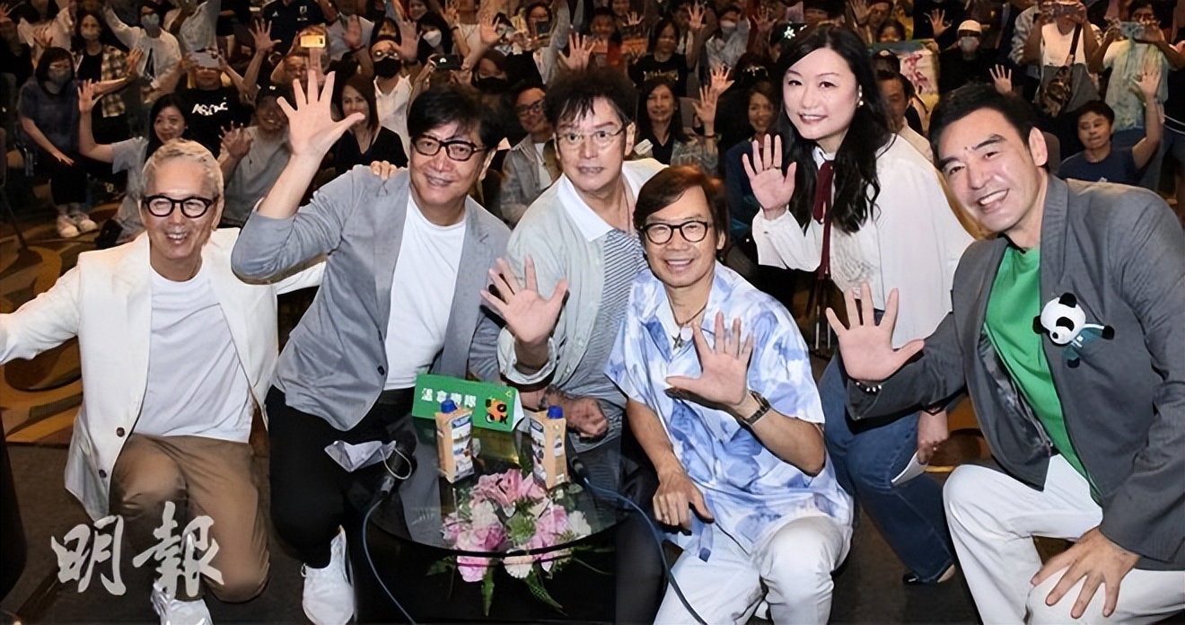 Alan Tam made his public appearance for the first time after recovering ...
