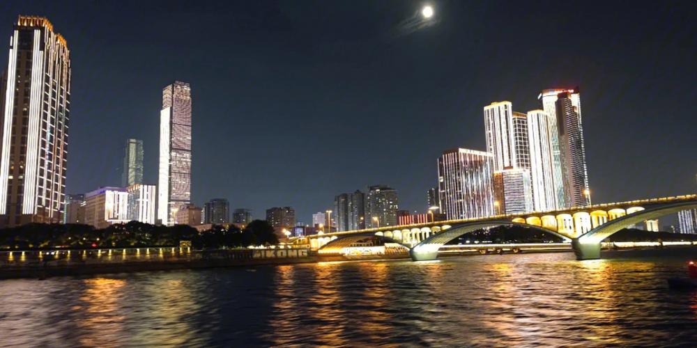 Changsha travel, Xiangjiang night cruise to feel the romantic night - iNEWS
