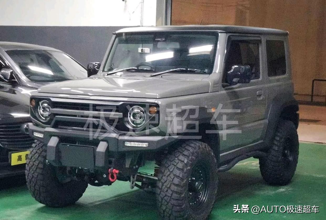 2023 Suzuki Jimny exposed overseas, more refined details, equipped with ...