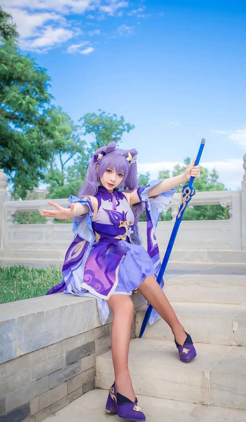 Yuanshen Keqing: I am Keqing, the sword light of "Yuheng" in Liyue ...