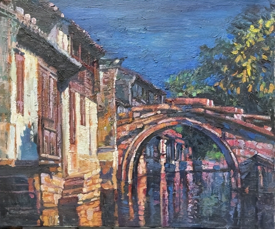 Impression of Jinling - Li Zhiqiang Oil Painting Exhibition - iMedia