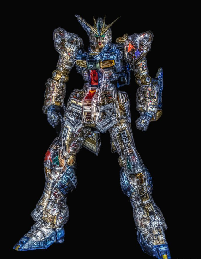 Full of personality, Gundam model transparent limited kit - iMedia
