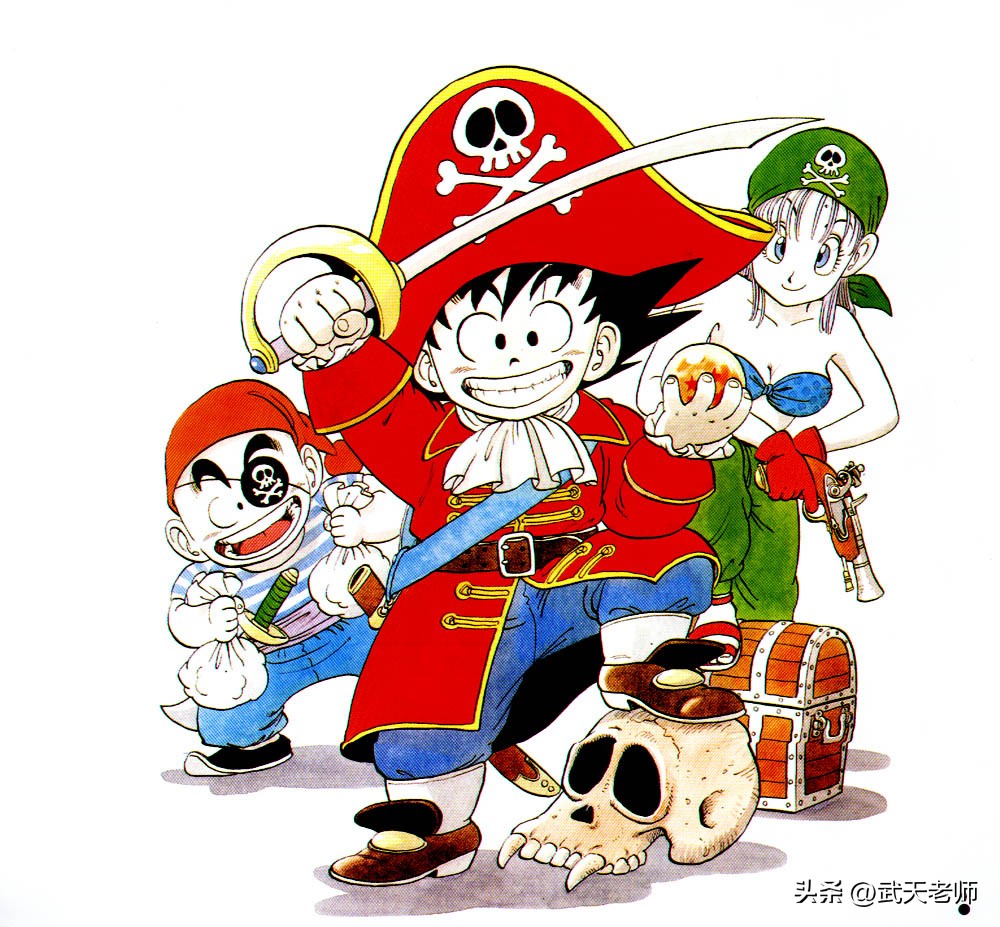 Appreciation of Akira Toriyama's original paintings: take you to ...