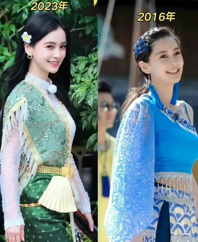 The secret behind Angelababy's reverse growth in appearance is revealed ...