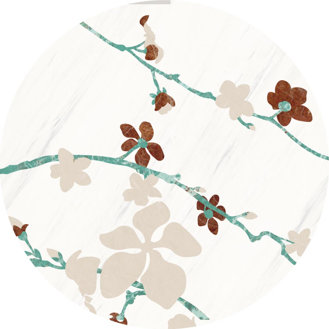 “The Twelve Flower Gods Fall in the World”, Marco Polo tiles show the ...