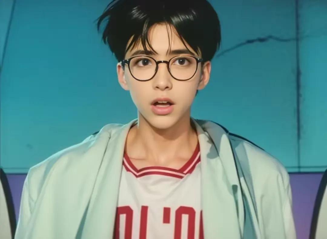 AI turns the characters of "Slam Dunk" into a realistic version, and ...