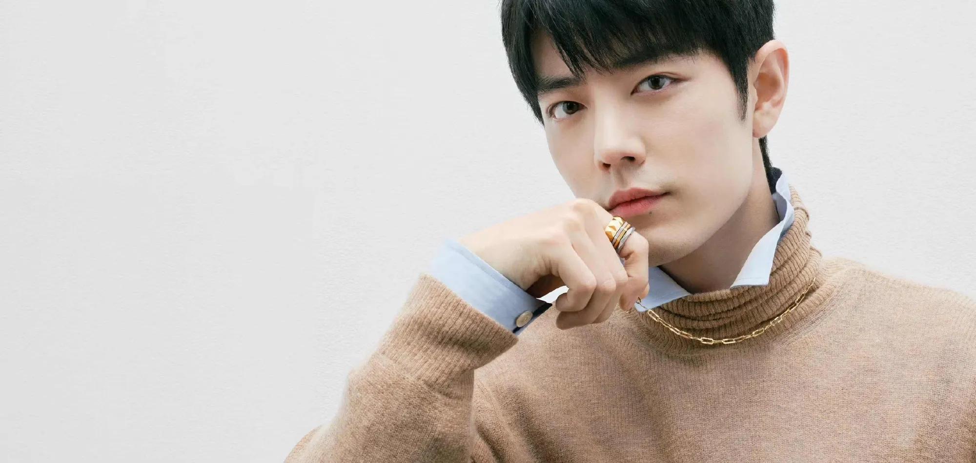 Xiao Zhan's latest blockbuster film, shot from the upward angle ...