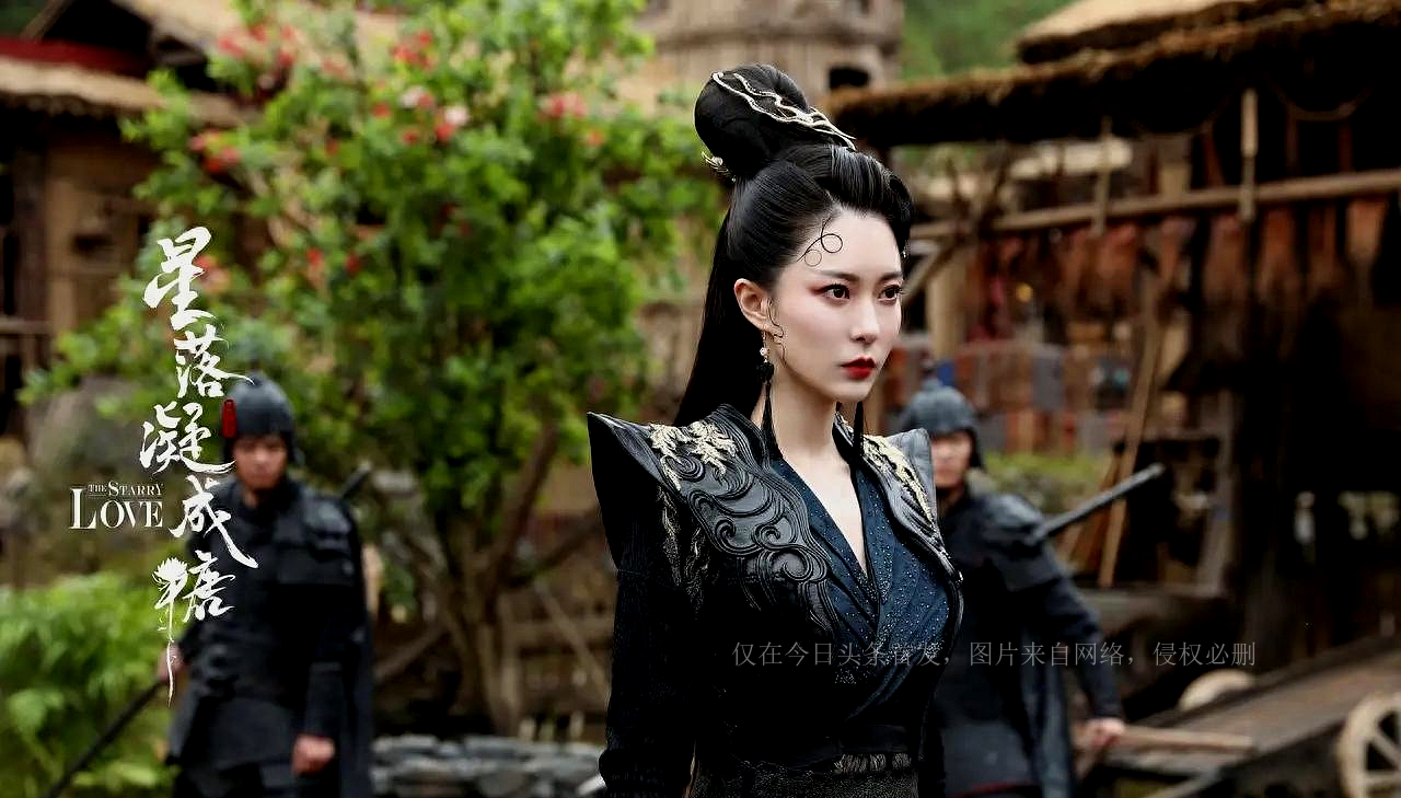 Hu Ran in "Stars Fall into Sugar" made her debut with her good looks ...