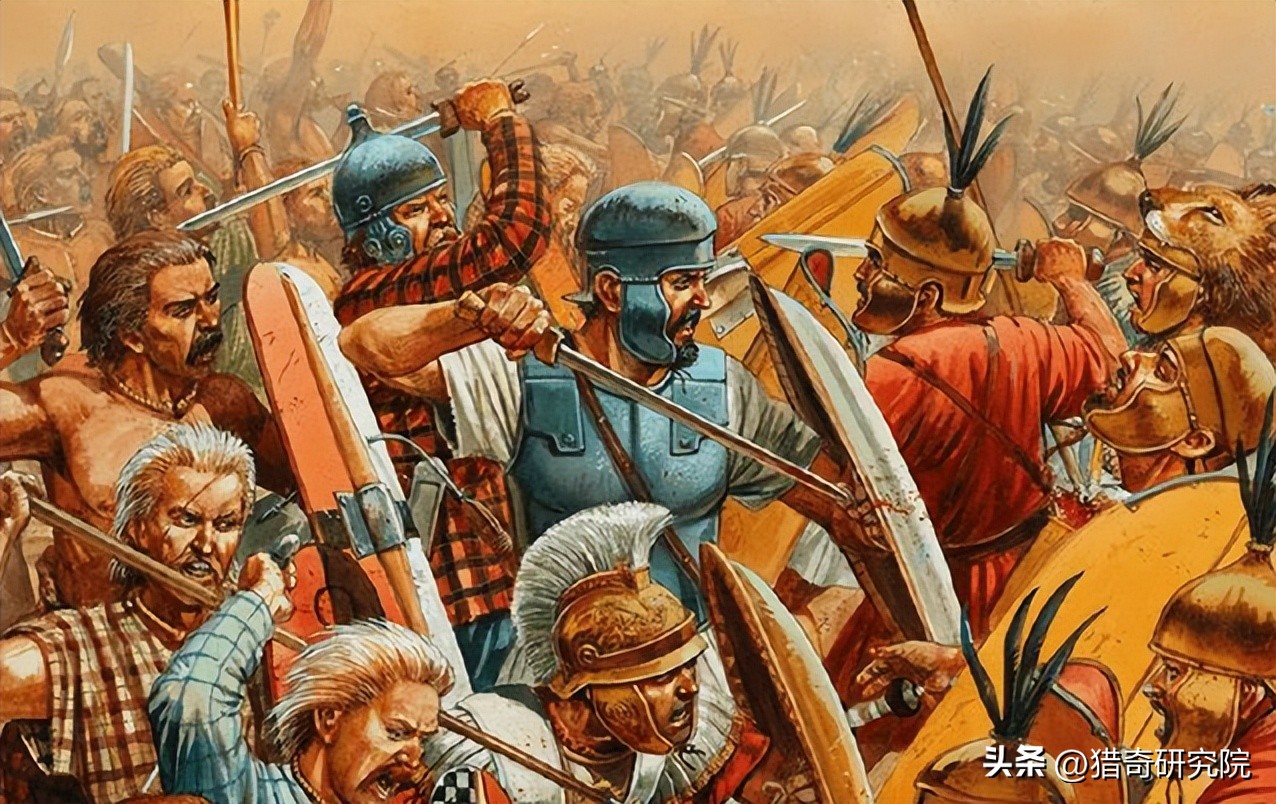 Did the increase in barbarian soldiers change the strength and ...