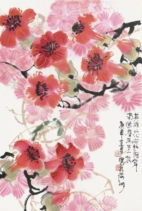 Song Kejun's flower and bird paintings are so beautiful! - iNEWS