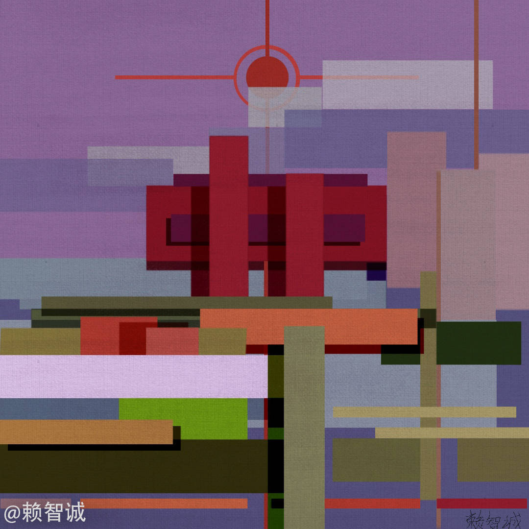 Interpretation: abstract painting - iMedia