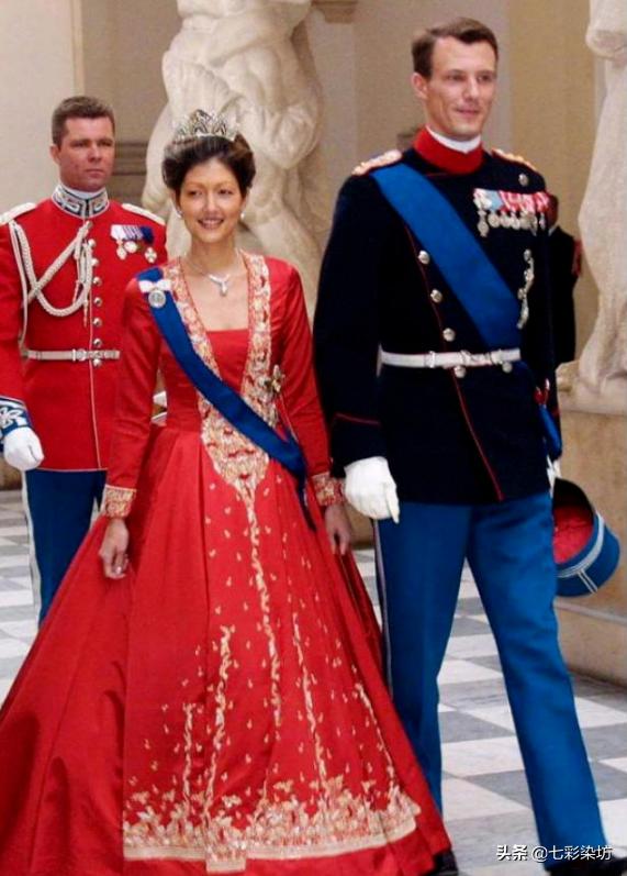 The first princess of Chinese descent in Europe, she looks like Li Qin ...