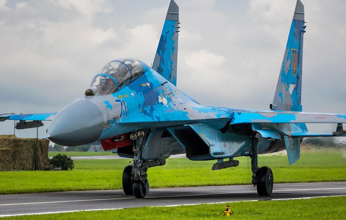 Talking about Ukrainian Su-27: Where can the Kyiv flanker who has lost ...