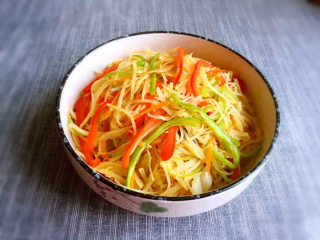 How to make potato shreds is delicious and simple, home-cooked recipes ...