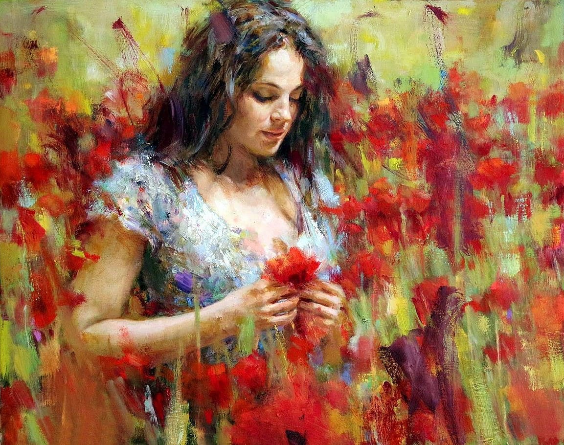 Artist Vittorio Vidan Danjelico - Portrait of a Beautiful Stranger - iNEWS