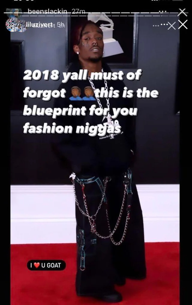 Lil Uzi Vert's Grammy look 4 years ago has become a trend today? - iNEWS