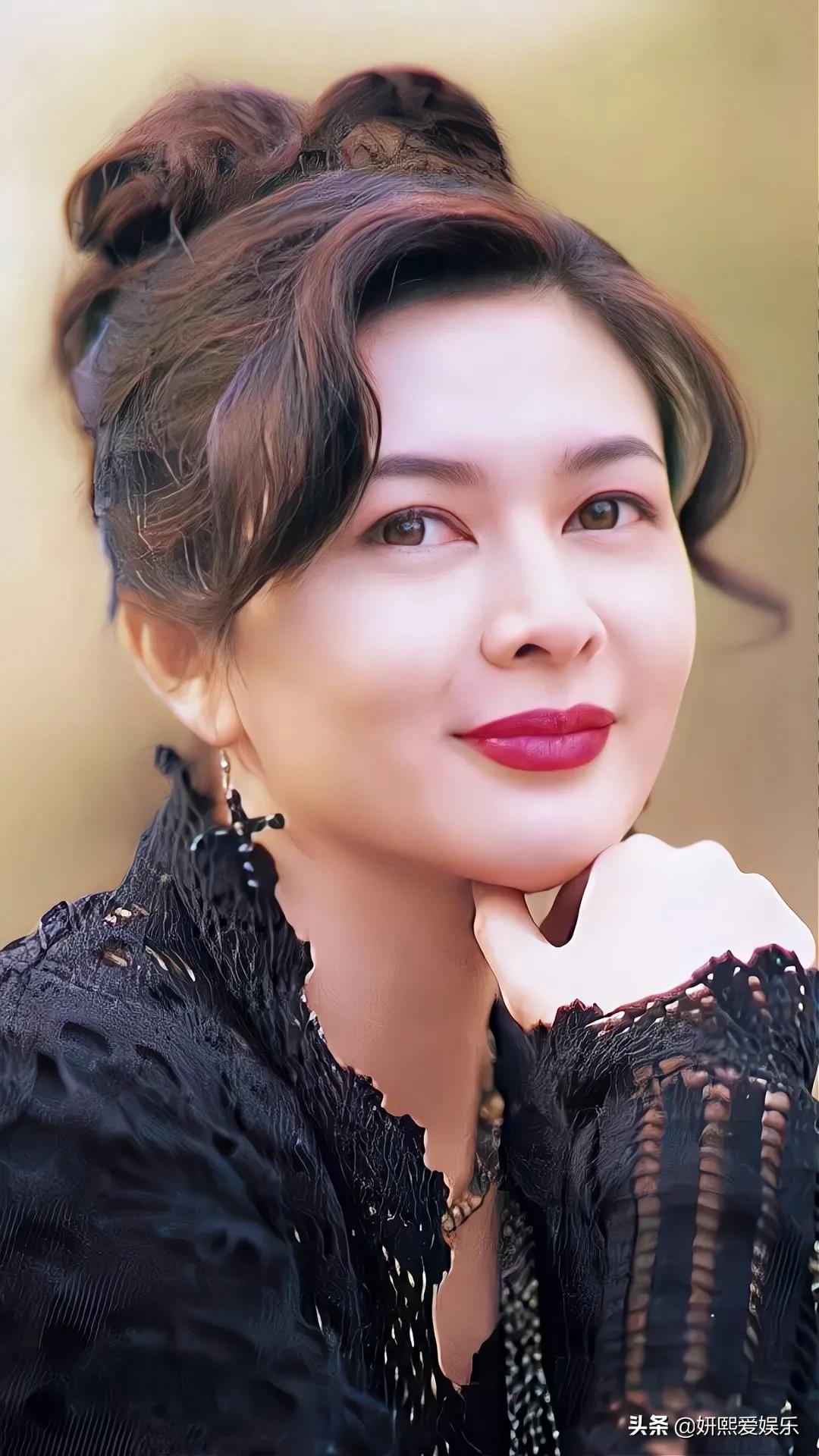 When she was young, Rosamund Kwan, with delicate facial features ...