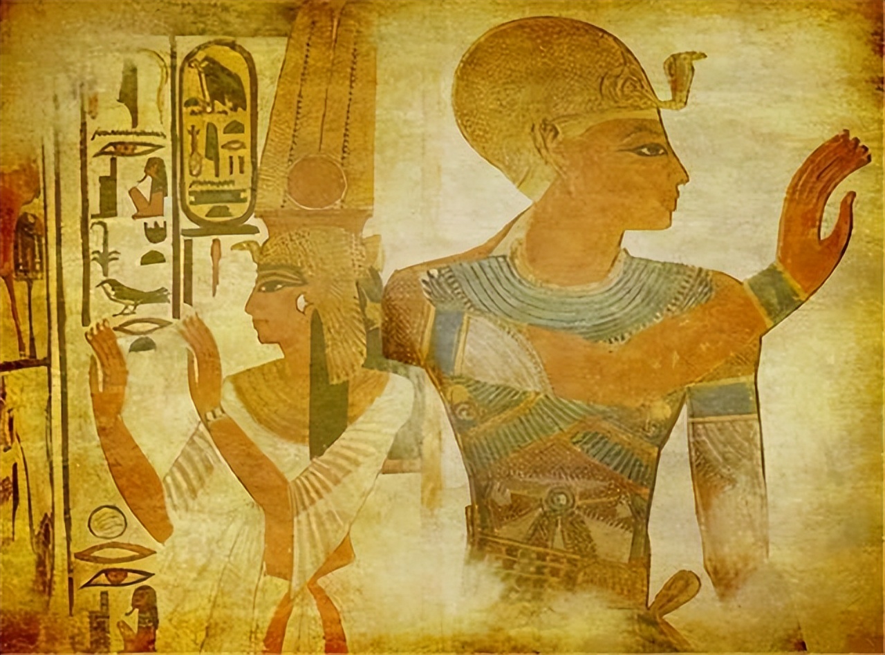 Briefly describe the issue of father-son co-governance in ancient Egypt ...