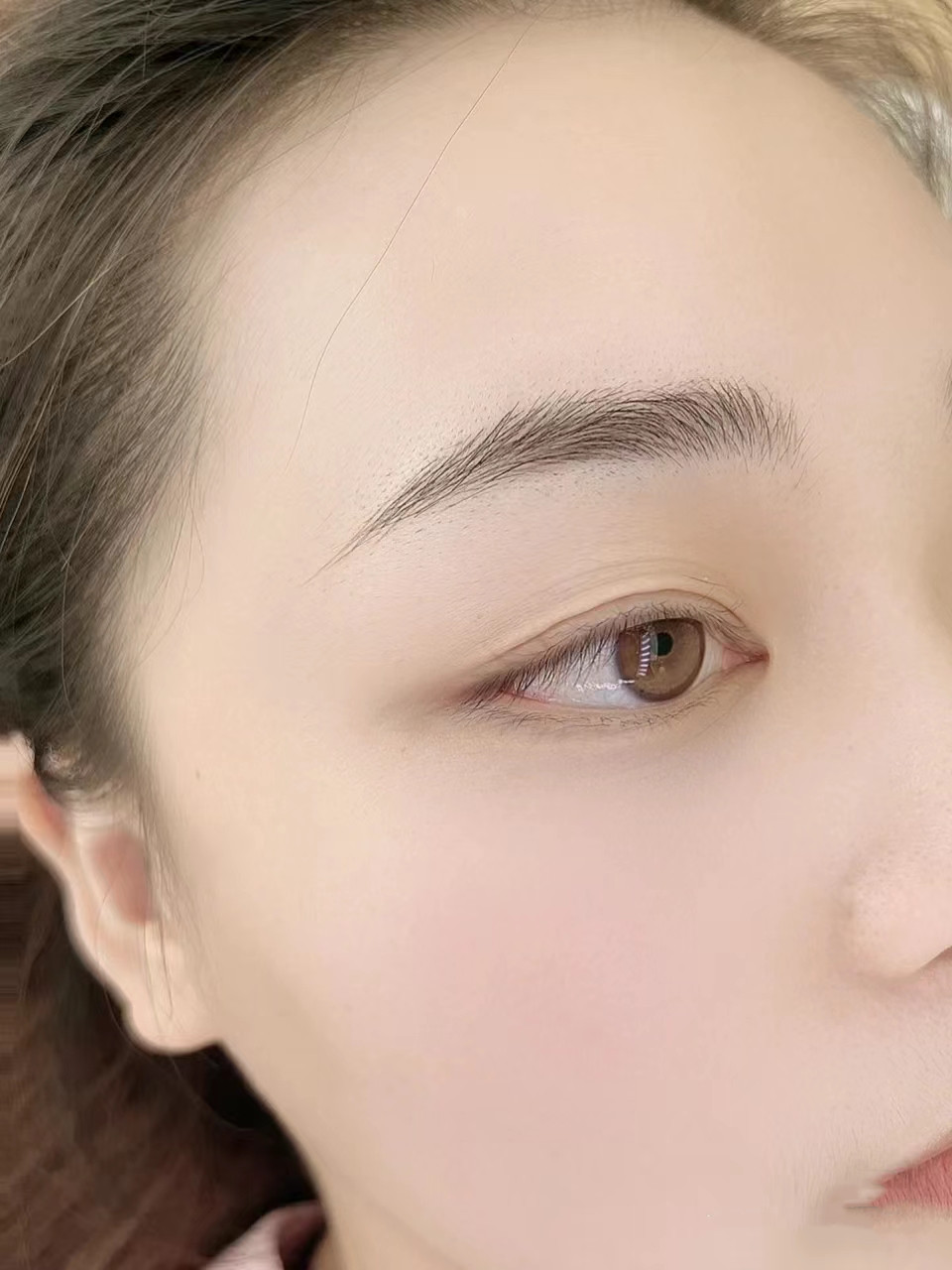 Pure dry goods, embroiderers who don't know how to line eyebrows, look ...