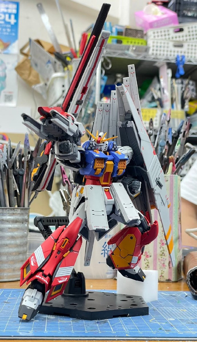 RG Scale Perfect Gundam Color Cow Gundam Model - iMedia