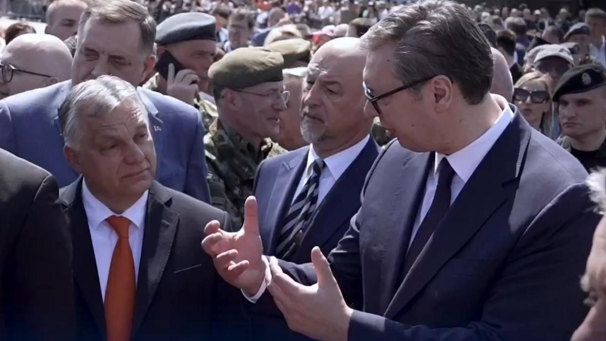 An "attack" broke out in Serbia. After Vucic was sent to the hospital ...