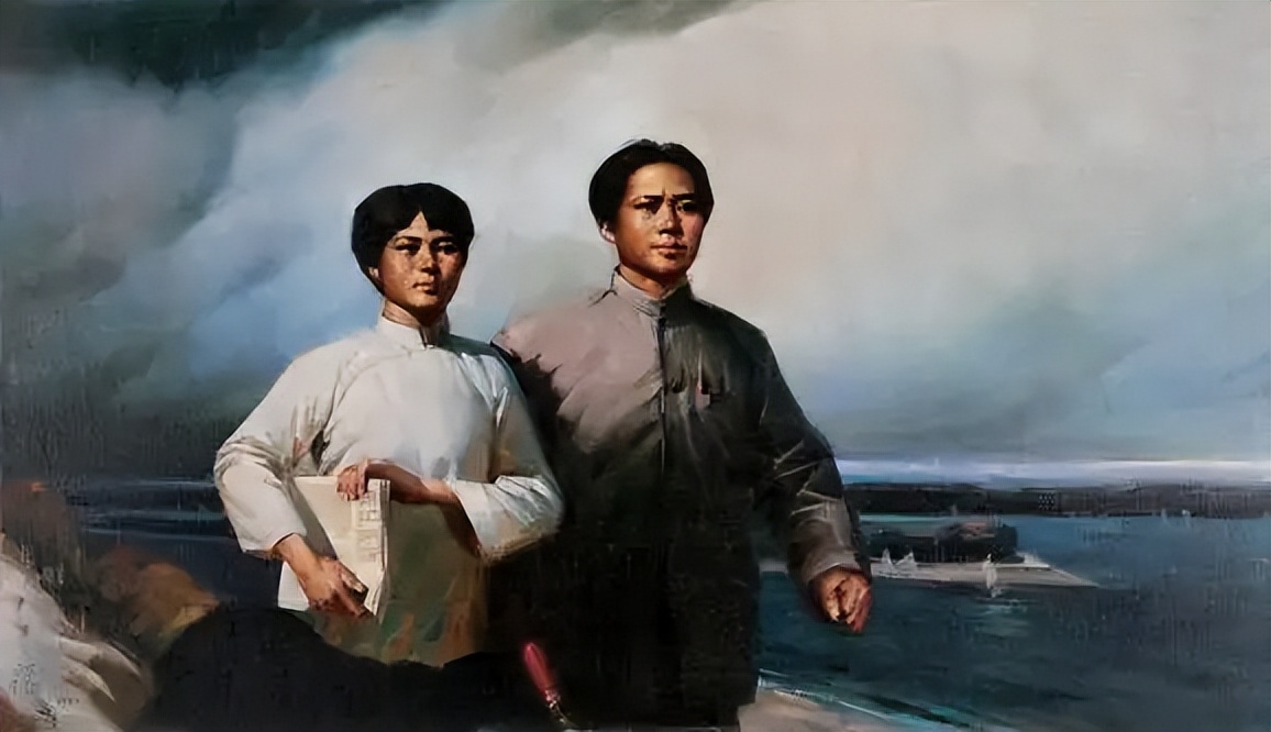 After the liberation of Changsha, Yang Kaihui's mother burst into tears ...