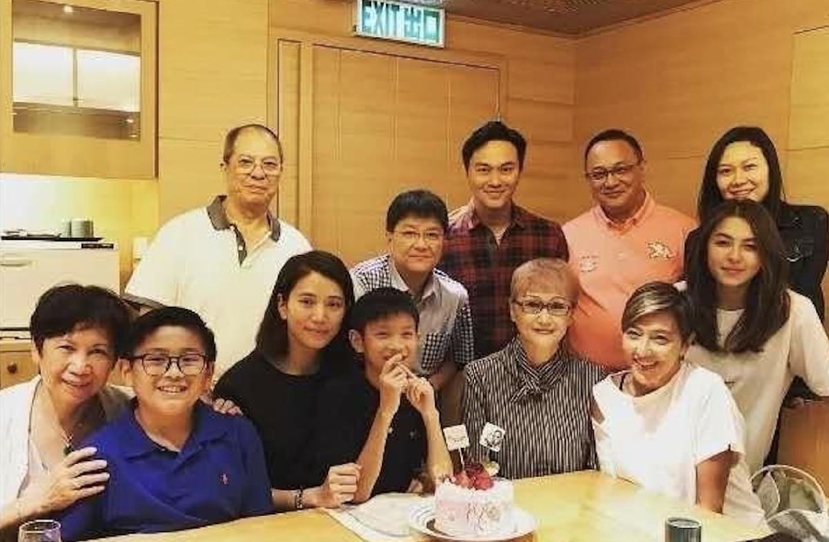 The 73-year-old Charlie Cao and Julian Cheung gathered together, with ...