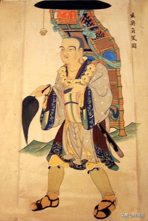 The rare surviving authentic calligraphy of Tang Monk in history has ...