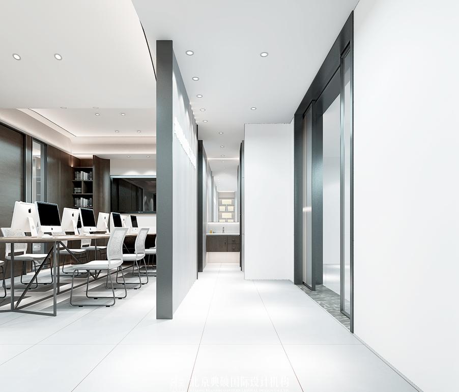 Guiyang Junfa City 130㎡ office decoration renderings - iMedia