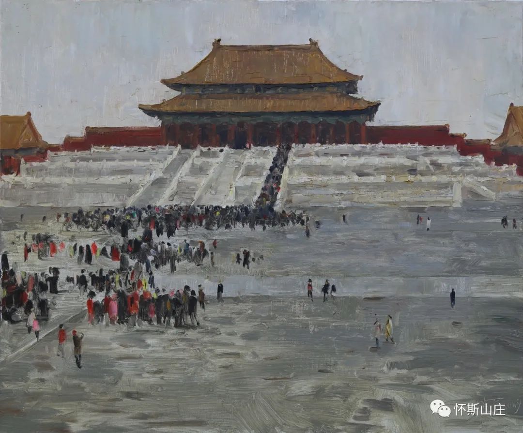 Zhao Yan oil painting landscape sketch - iNEWS