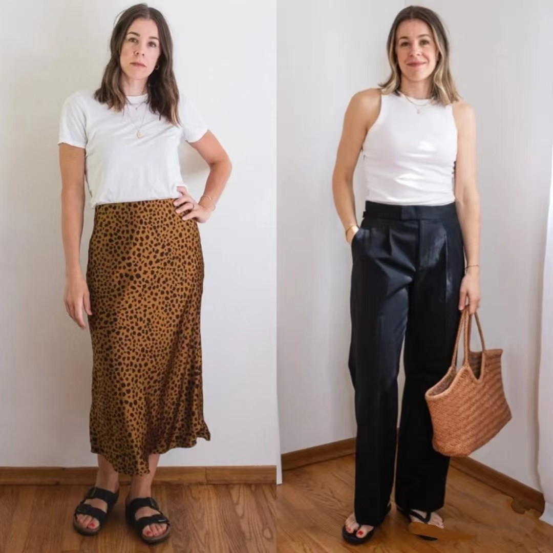 This is the dressing example of 40+ slightly fat people, "the simpler ...