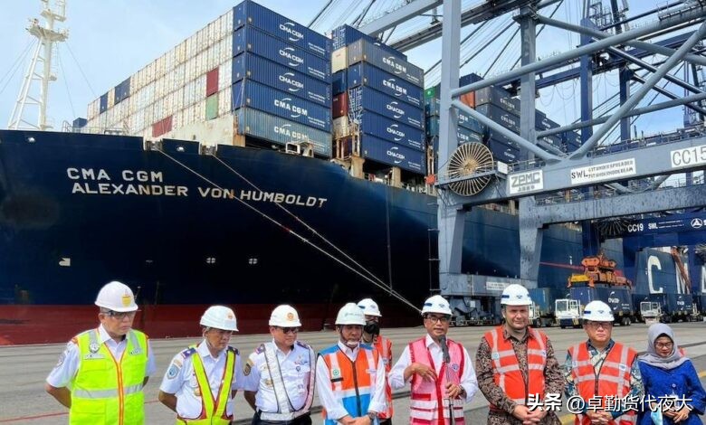 16,000 teu CMA CGM vessel sets size record in Indonesia - iMedia