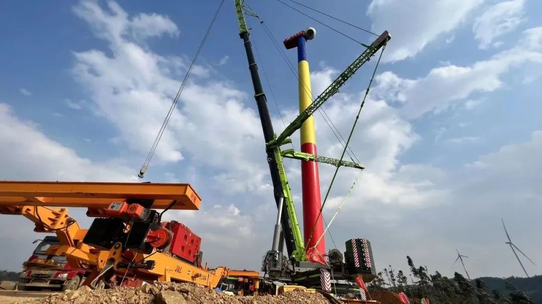 59 units! Huadian Jianjiaofeng 300MW wind farm project completes ...