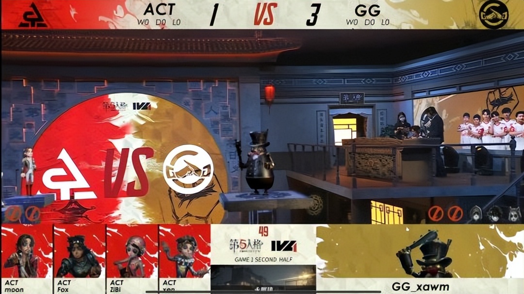 Fifth Personality IVL: ACT_yue "Recorder" won four catches, helping the team comeback and defeat ...