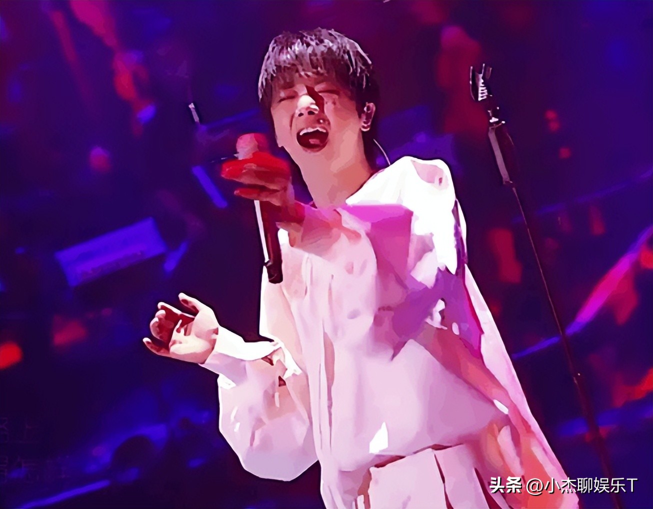 The "embarrassment" of a popular singer: the surface is so red that it ...