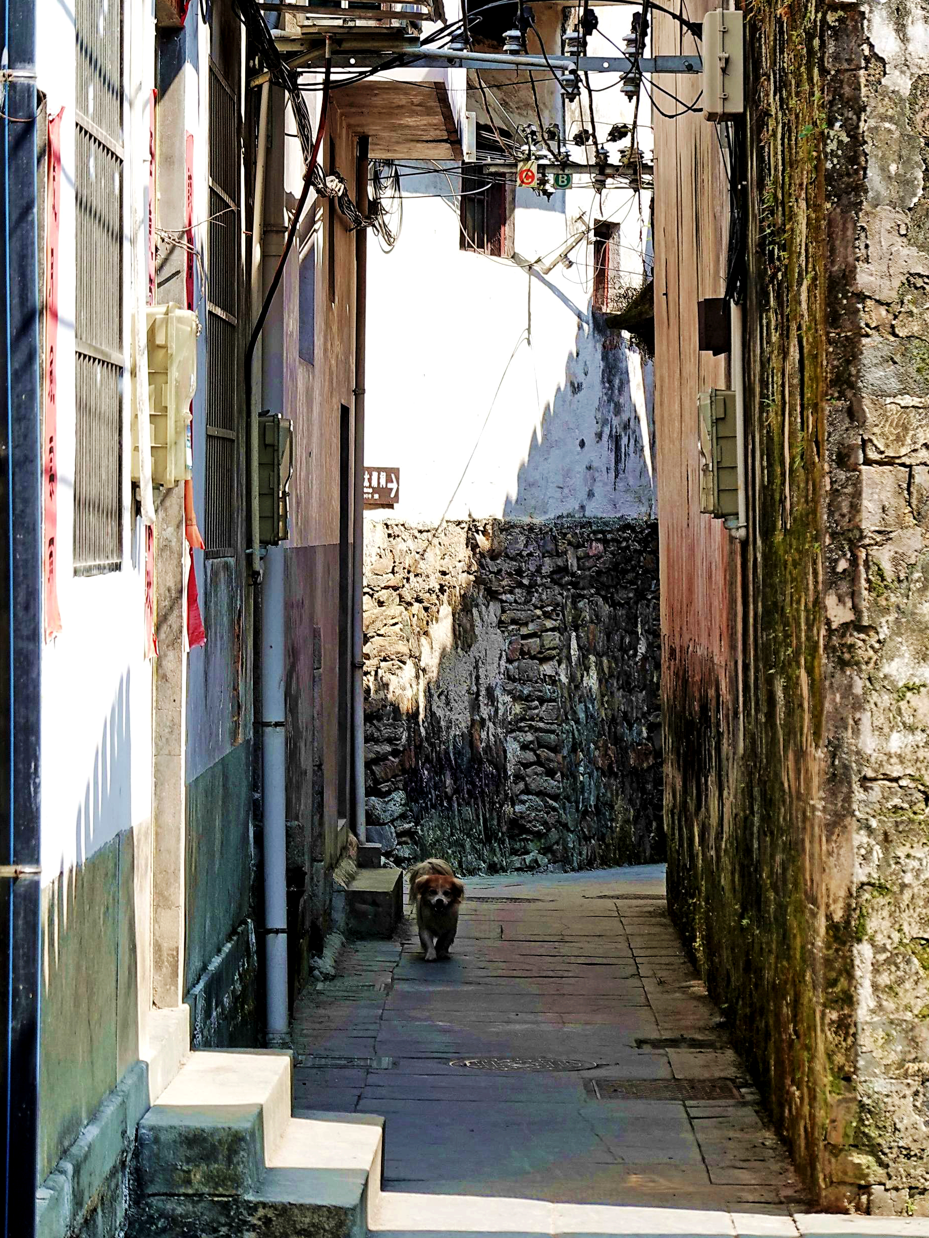 Shitan Village at the foot of Huangshan Mountain, an ancient village ...