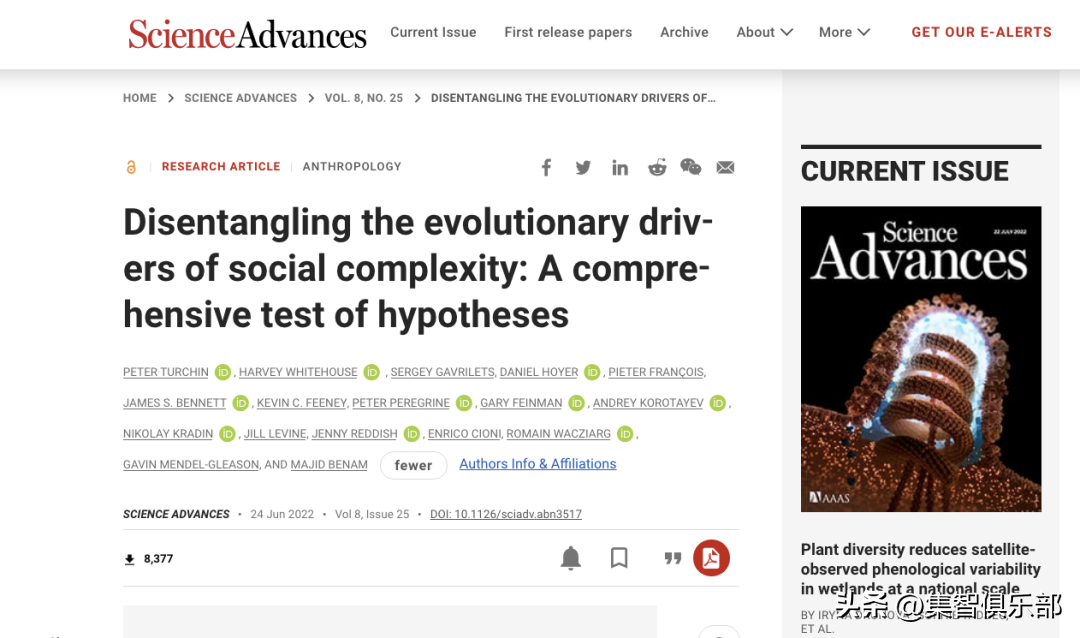 The dynamics of social evolution: Why is the complexity of human ...