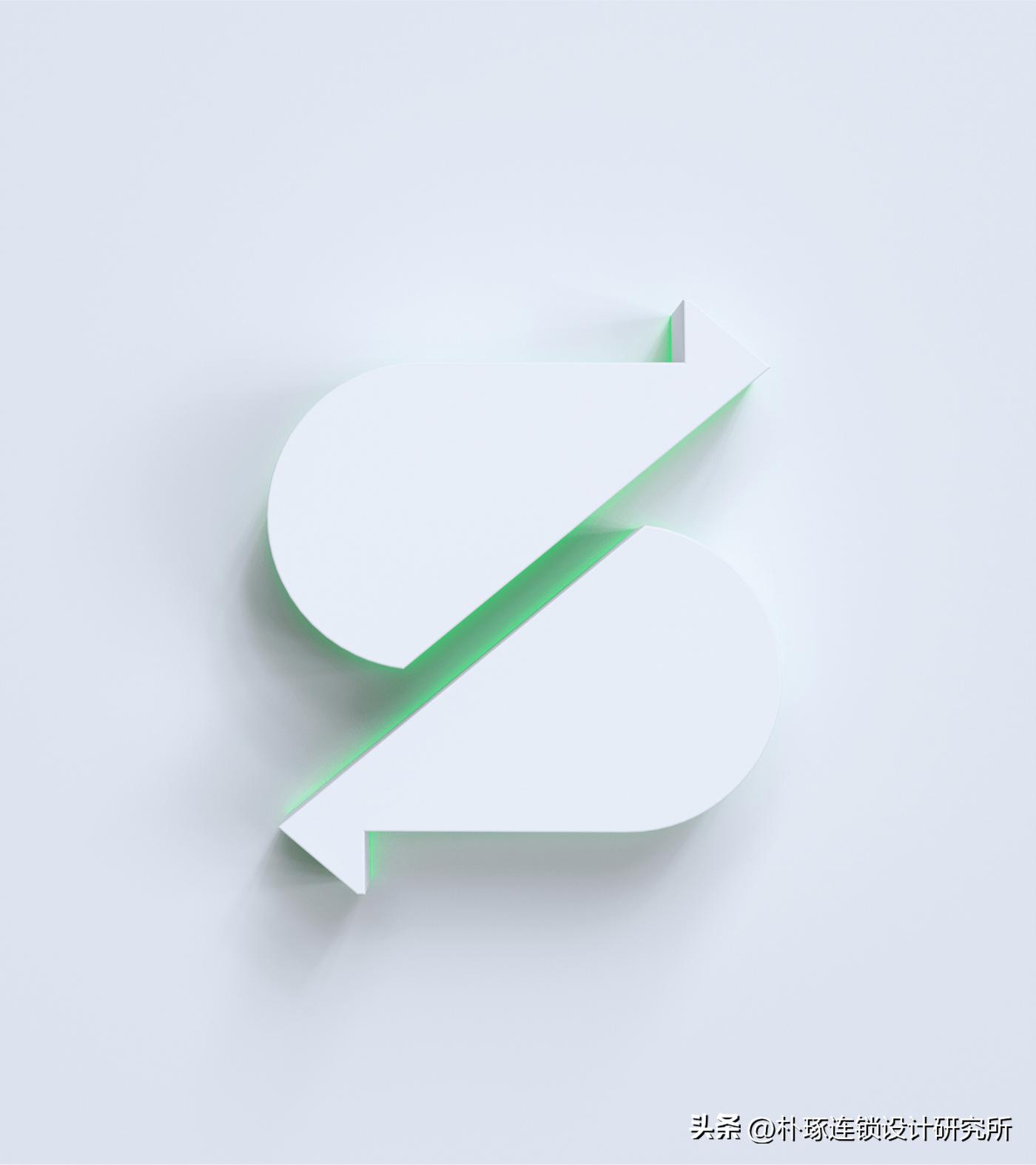 Good-looking/intuitive visual collision three brand visual VI designs ...